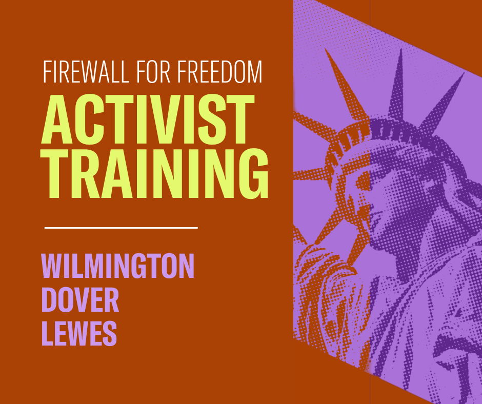 Firewall for Freedom: Activist Training | American Civil Liberties Union