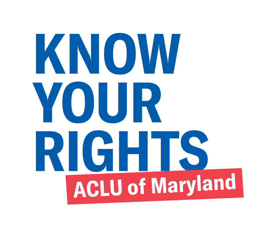 ACLU of Maryland’s Know Your Rights Training Request Form | American ...