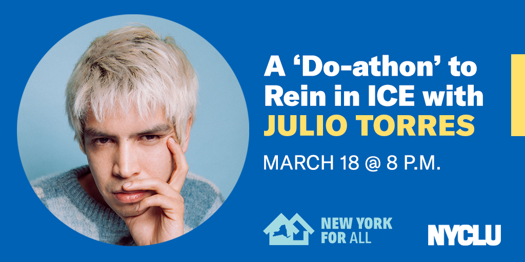 Julio + Friends: A ‘Do-athon’ to Rein in ICE | American Civil Liberties ...