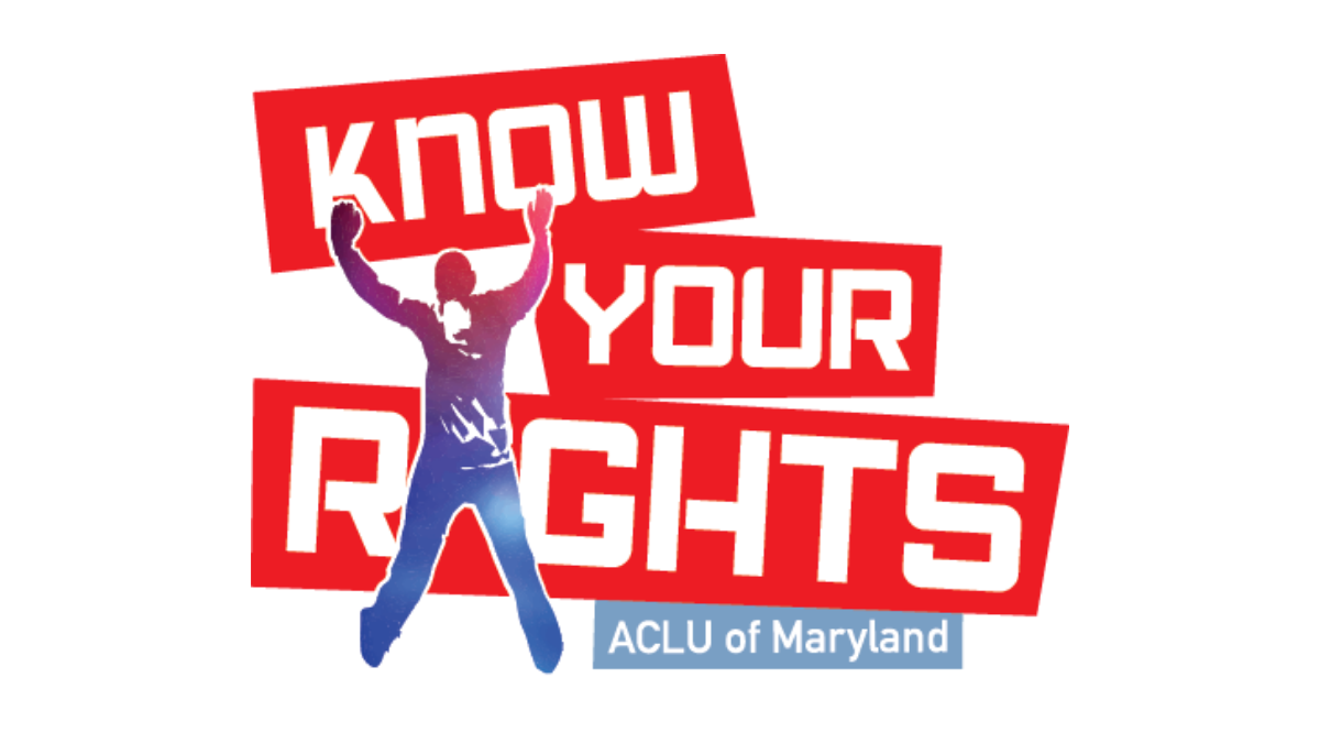 ACLU of Maryland’s Know Your Rights Training Request Form | American ...