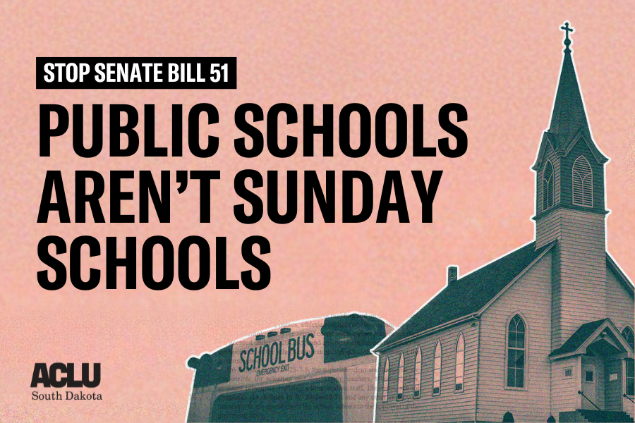 Public Schools are Not Sunday Schools. Stop SB 51. | American Civil ...